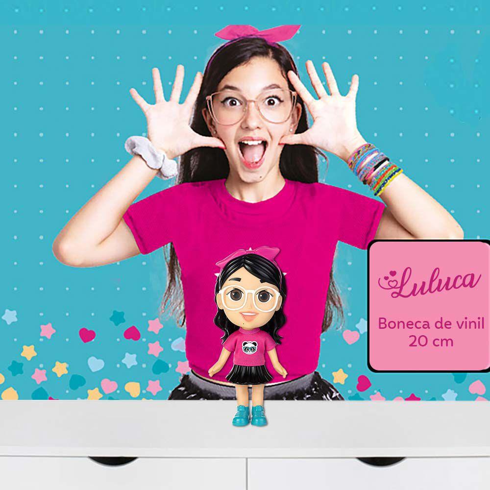 Boneca de Vinil - 20 cm - Luluca - Youtuber Luluquinha - Estrela ...