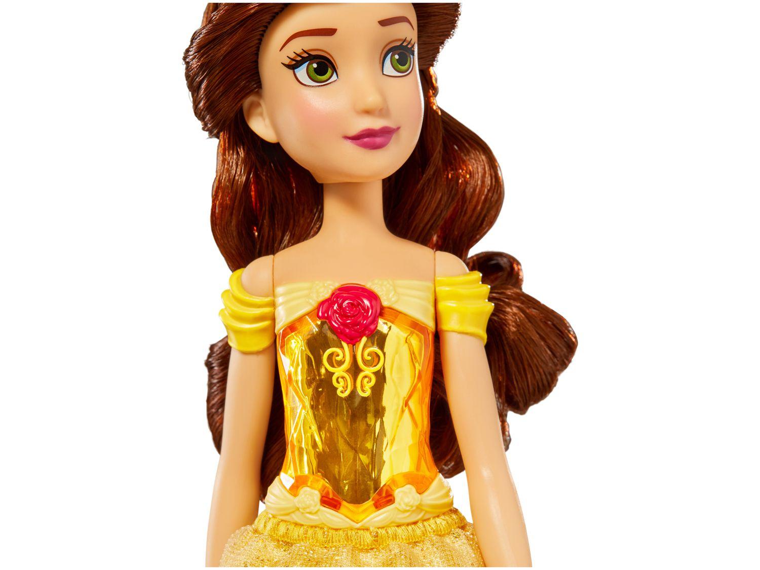 Boneca Disney Princess Brilho Real - Princesa Bela Hasbro - Bonecas ...