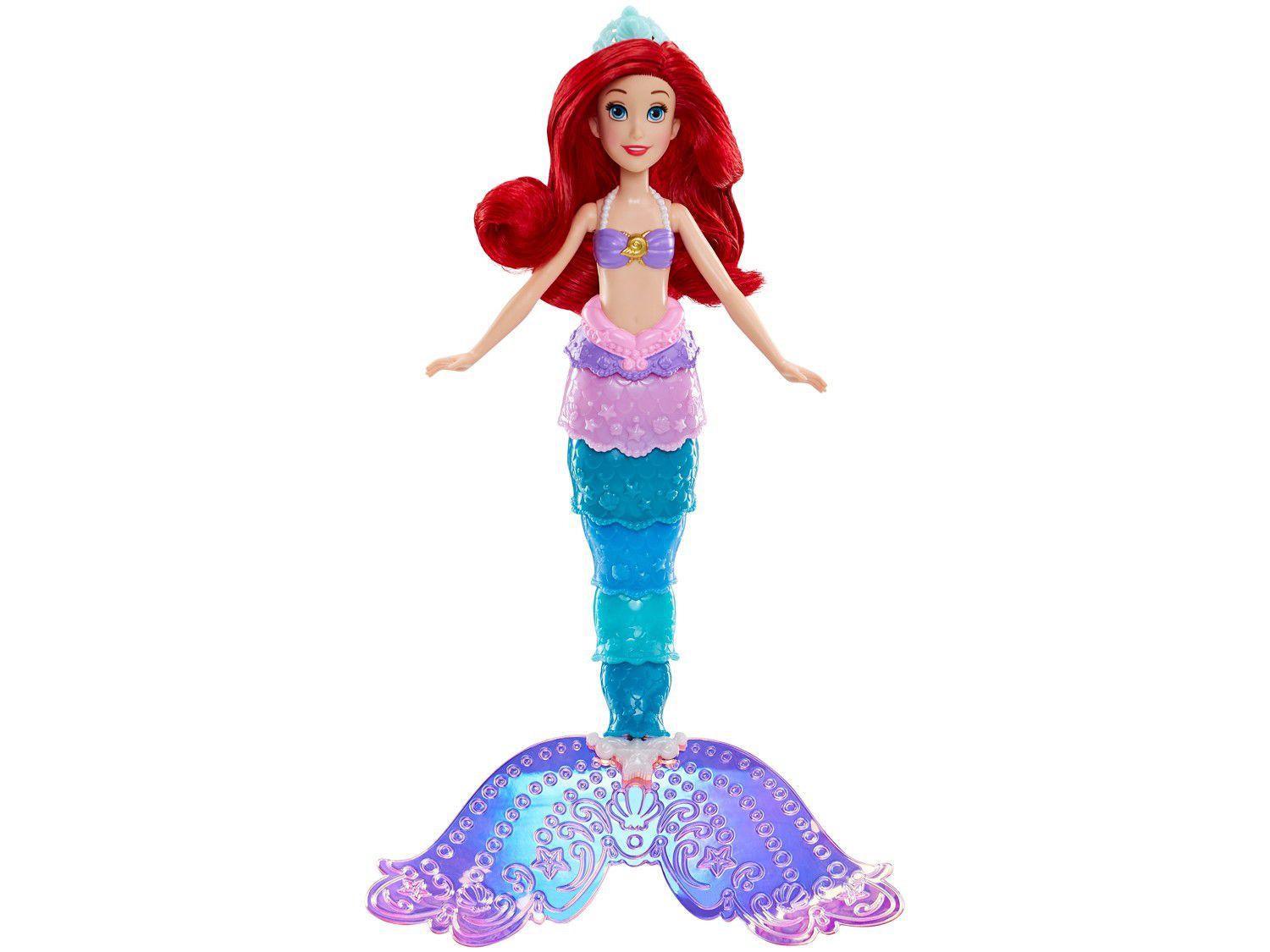 Boneca Disney Princess Princesa Ariel Arco-Íris