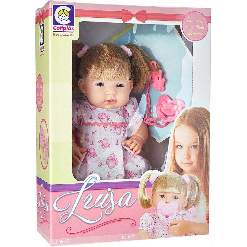 Boneca Luiza com Acessorios, Cotiplas, 2078 Cotiplas - Cotiplás ...