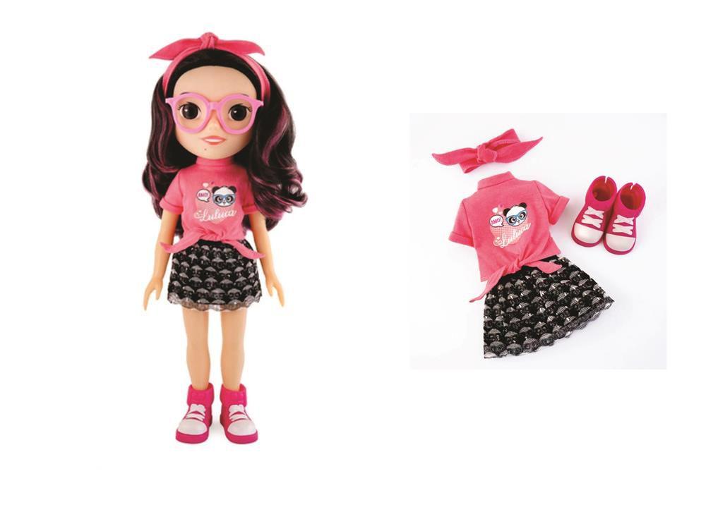 Boneca Luluca Youtuber Com Som Fala E Canta Estrela - Bonecas ...