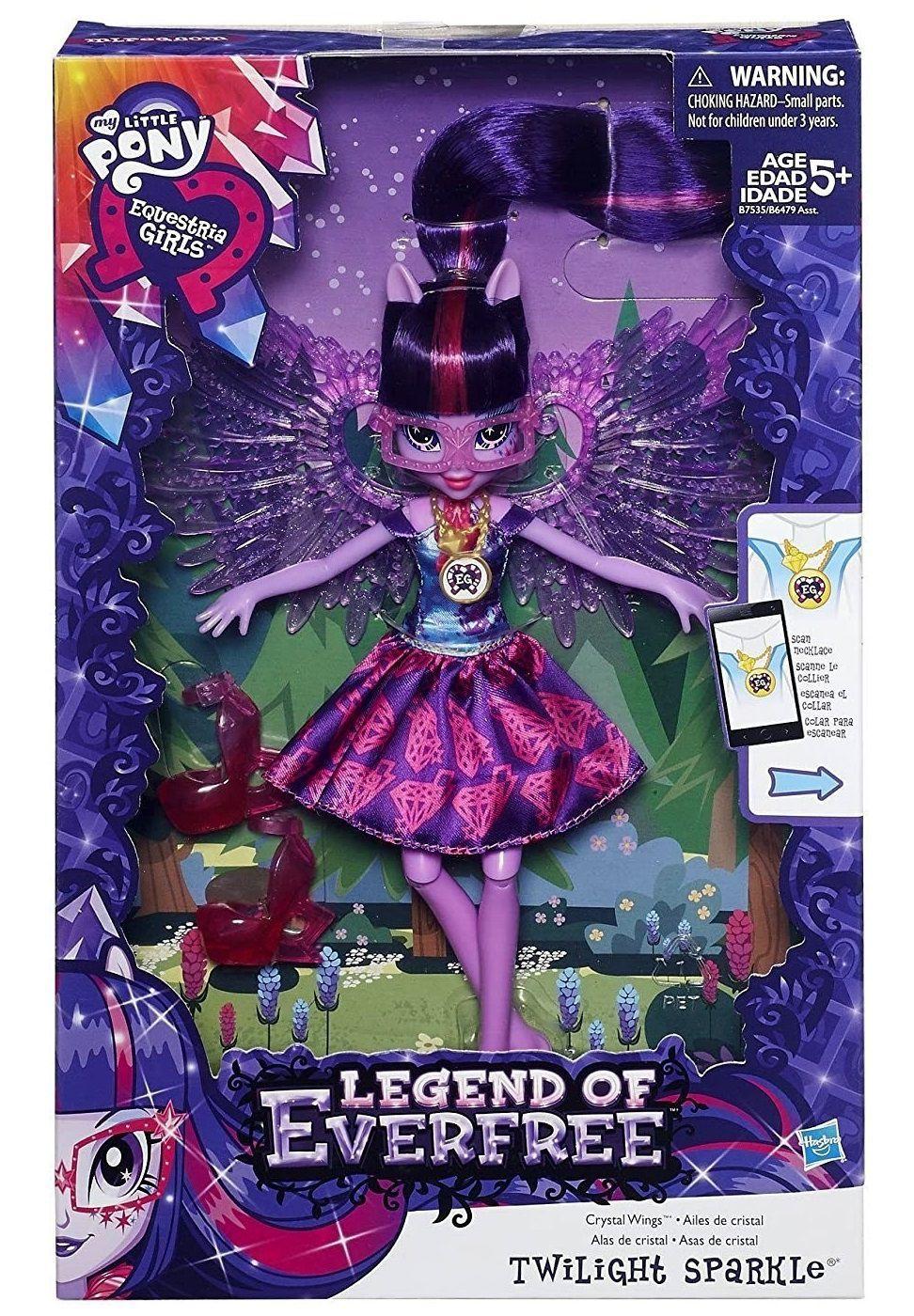 Boneca Menina Equestria Girls Twilight Sparkle - Roxo E Lilás - Asas De Cristal - A Lenda De ...