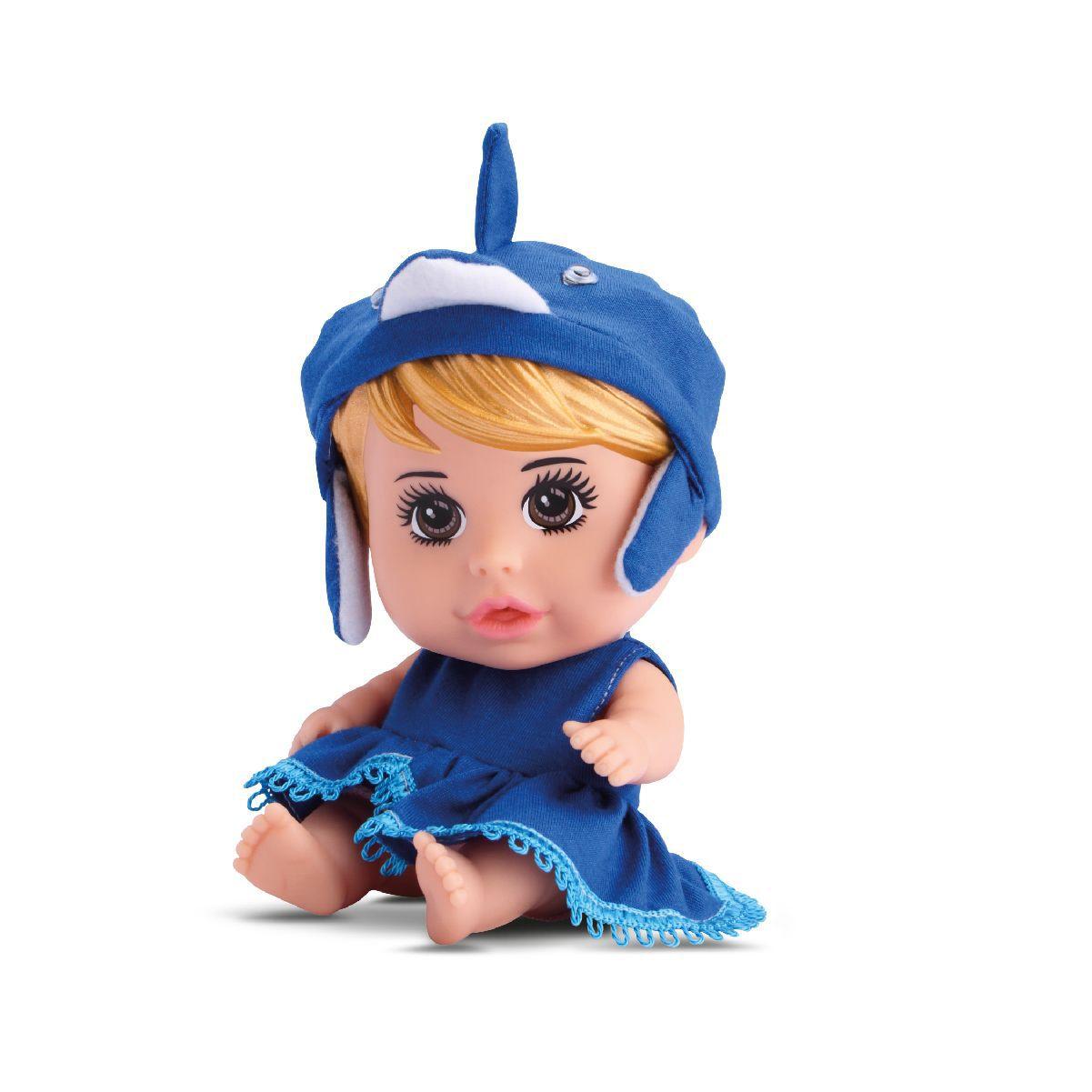Boneca Mini Bee Hugs 19 Cm Com Touquinha E Bichinho - Bee Toys ...