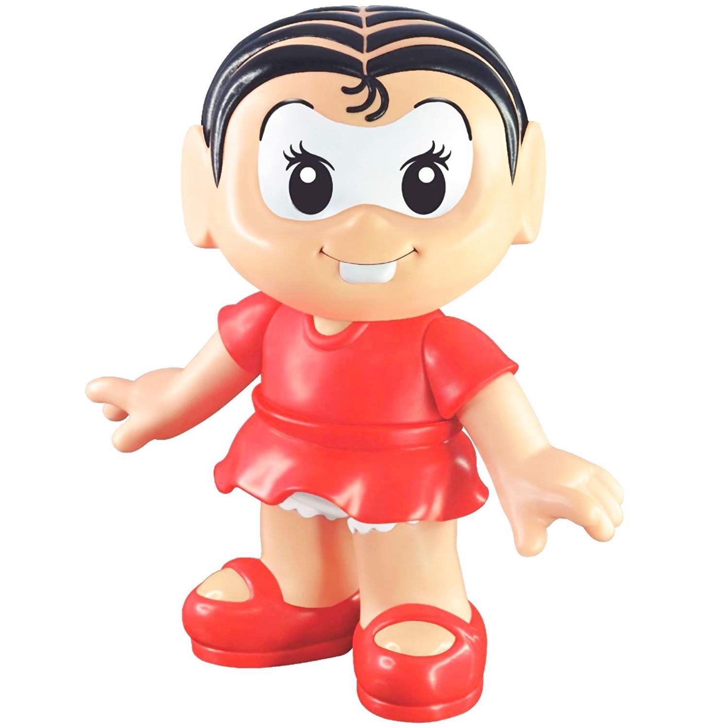 Boneca Monica De Vinil Articulado - Turma Da Mônica - Líder Brinquedos ...