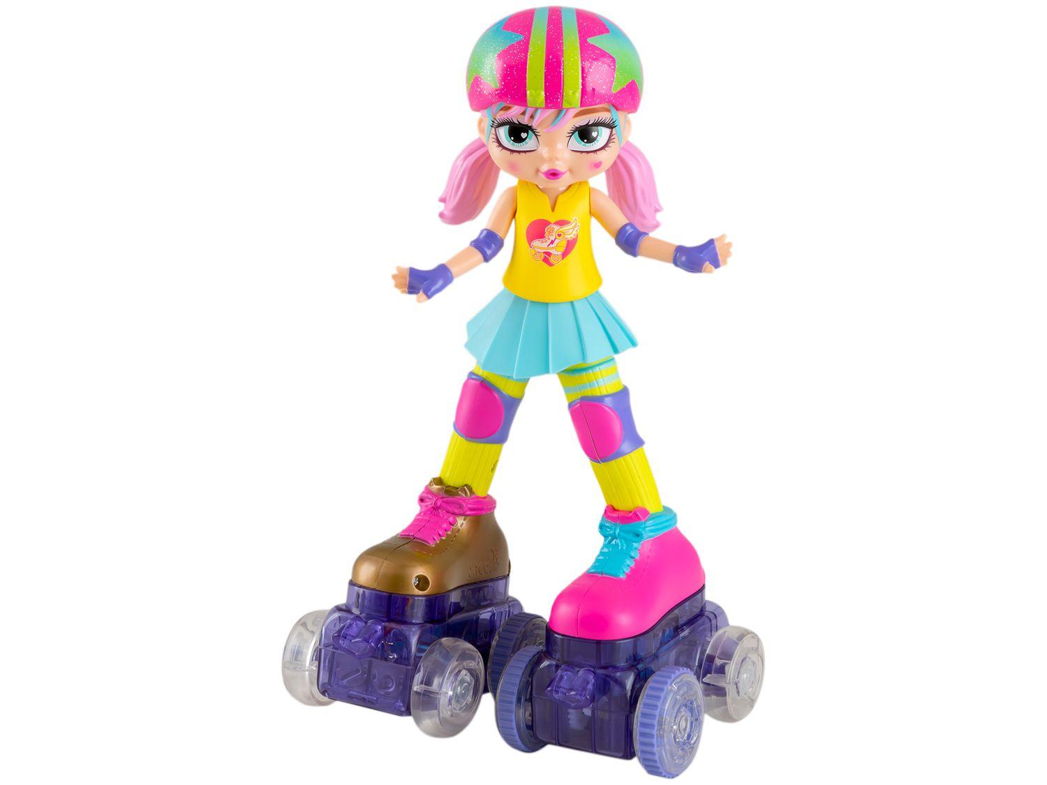 Boneca Patinadora Rainbow Riley