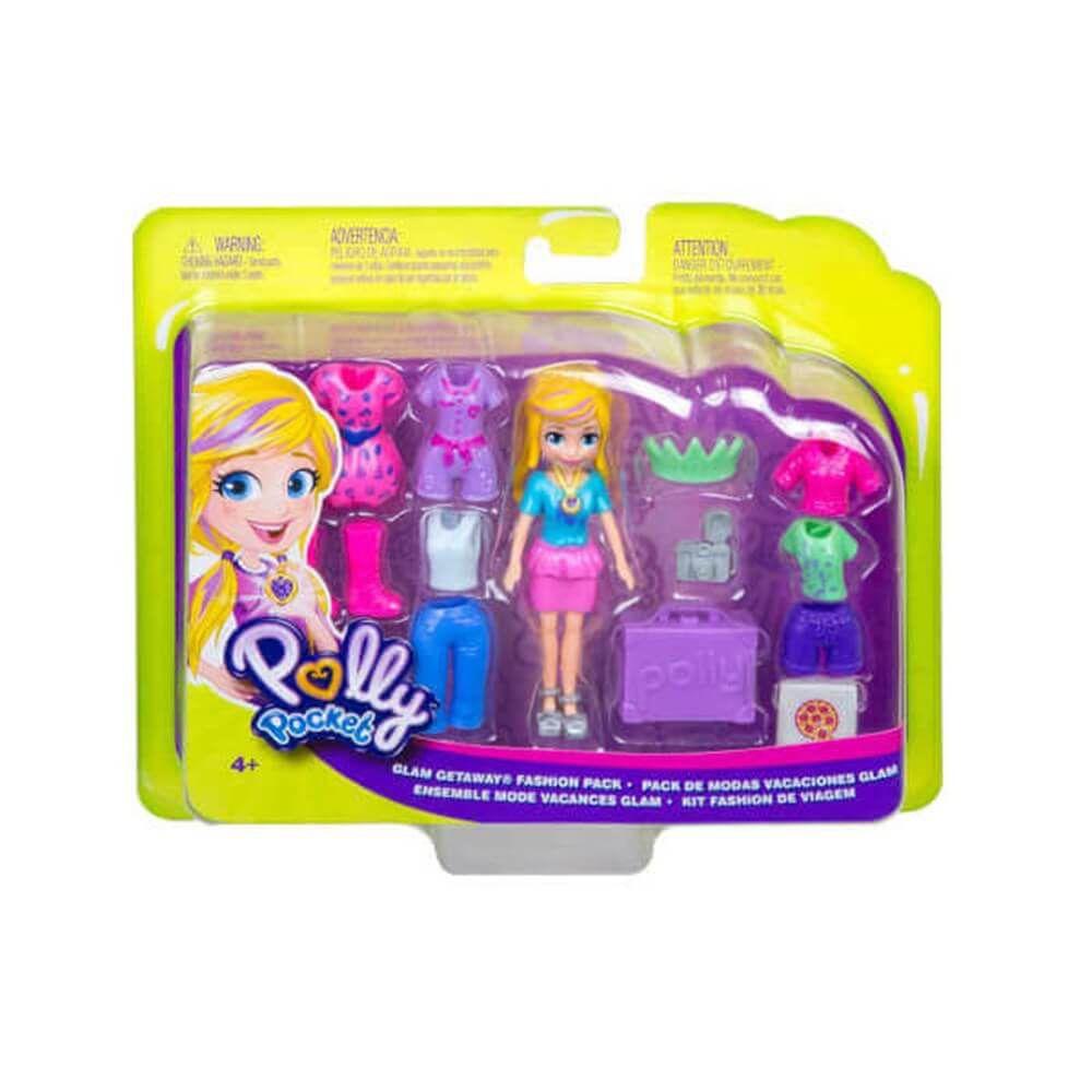Boneca Polly Pocket - Conjunto de Viagens Fashion - Kit Fashion De ...