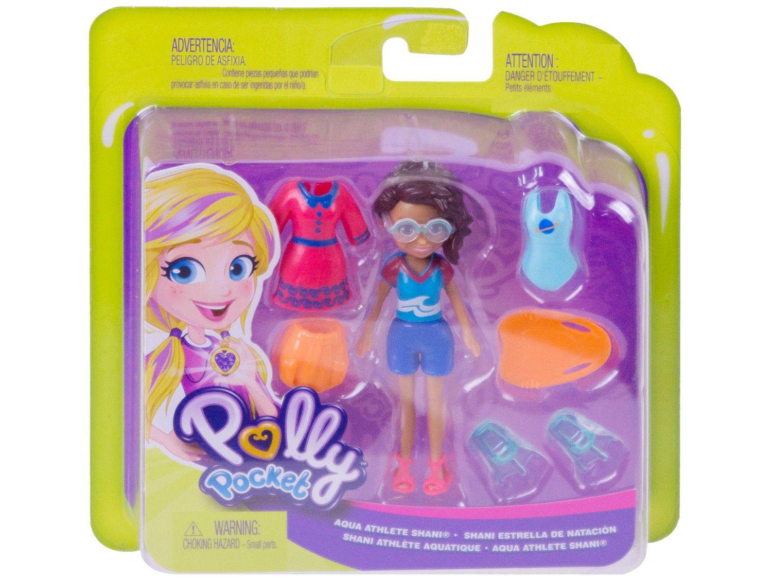 Boneca Polly Pocket de aventura com Acessórios Mattel