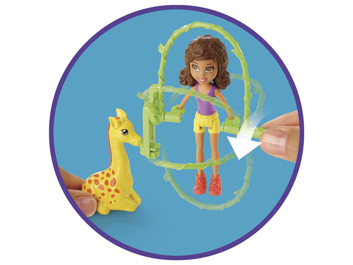 Boneca Polly Pocket Surpresa Safari - Shani Jump Rope - Mattel ...