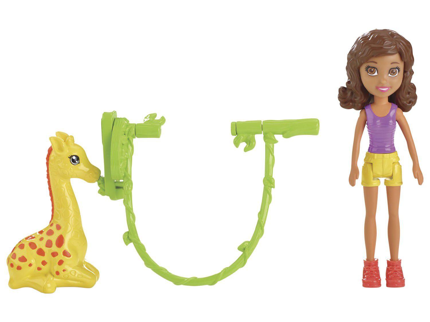 Boneca Polly Pocket Surpresa Safari - Shani Jump Rope - Mattel ...