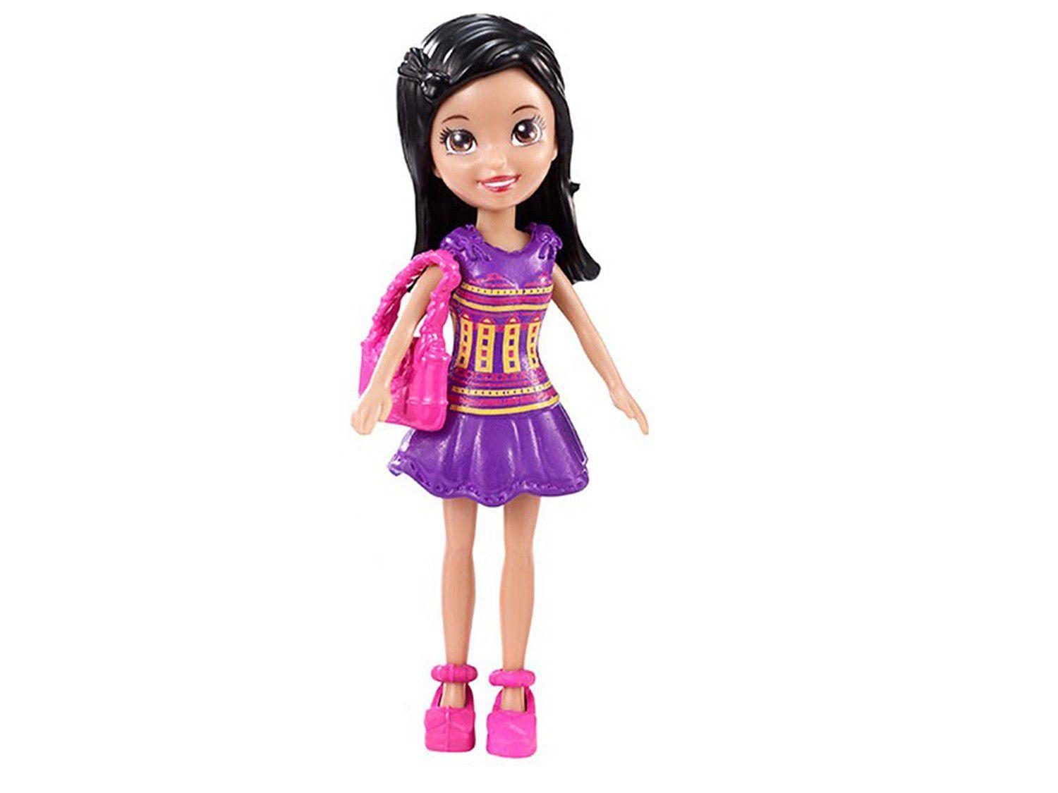 Boneca Polly Pocket Viagem à Itália - com Acessórios Mattel - Bonecas e ...