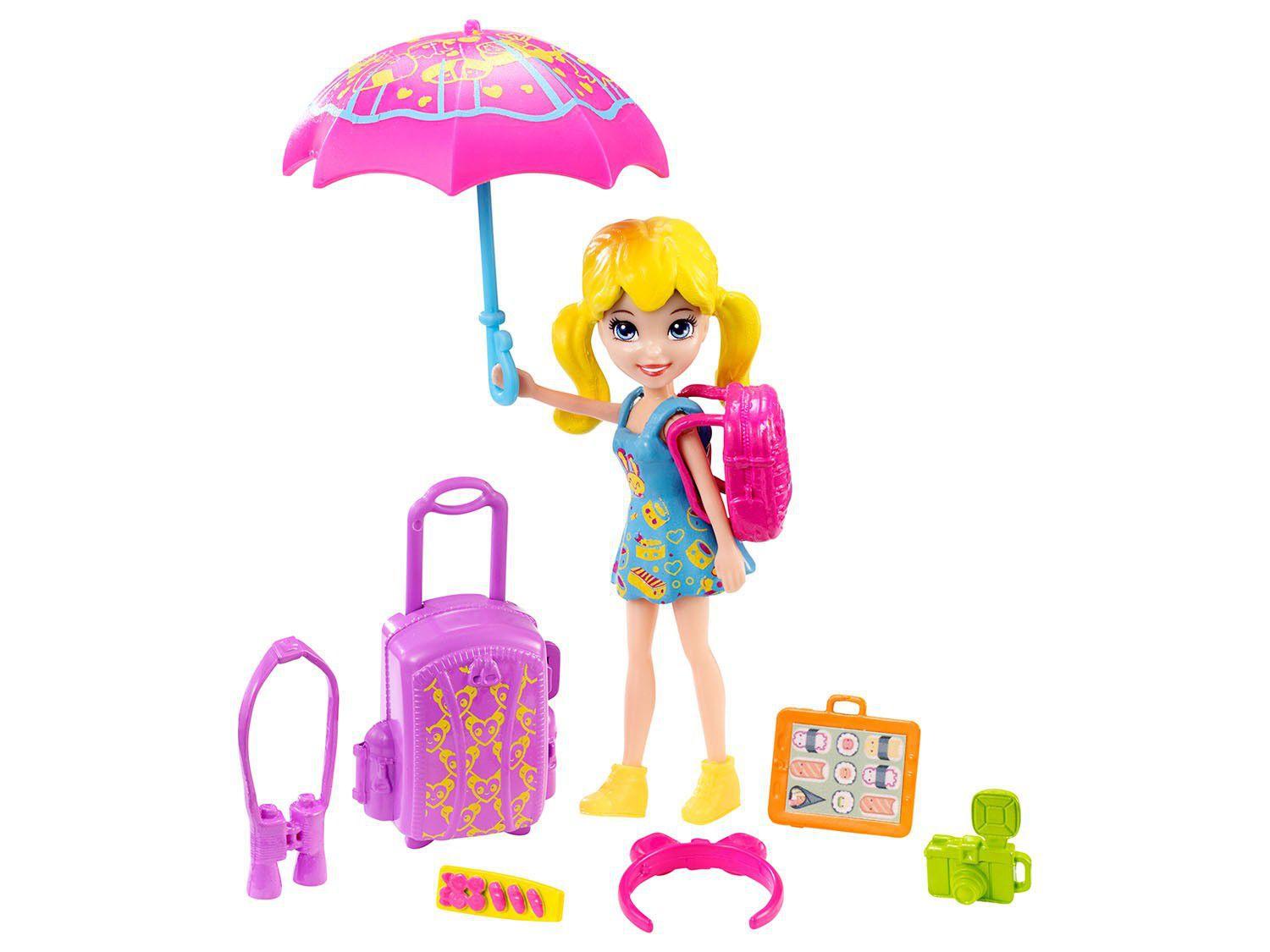 Boneca Polly Pocket Viagem à Itália - com Acessórios Mattel - Bonecas e ...