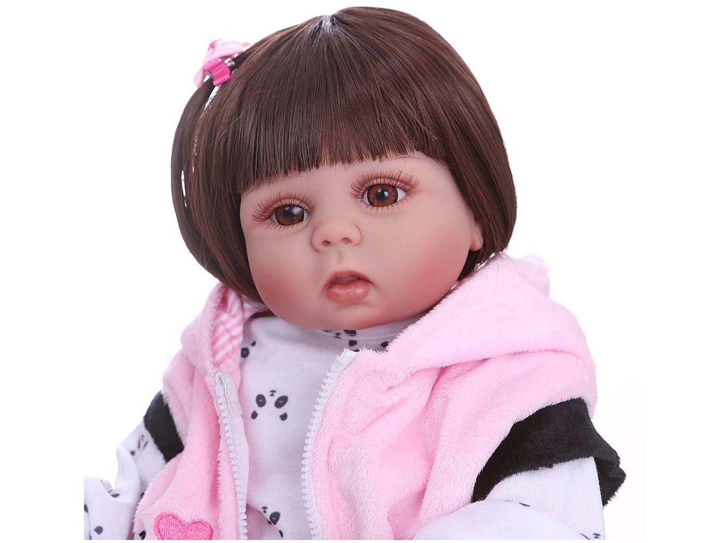 Boneca Reborn Laura Baby Jenifer com Acessórios - NPK Doll - Boneca ...