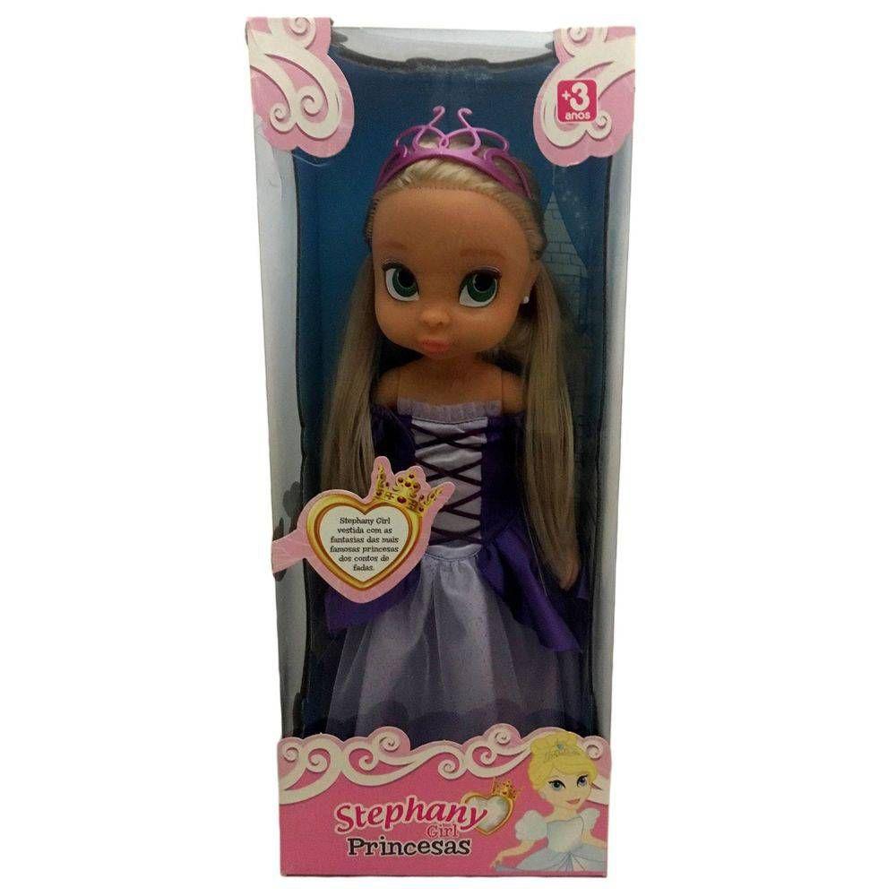 Boneca Stephany Princesa Rapunzel Girl Animator - Baby Brink - Bonecas ...