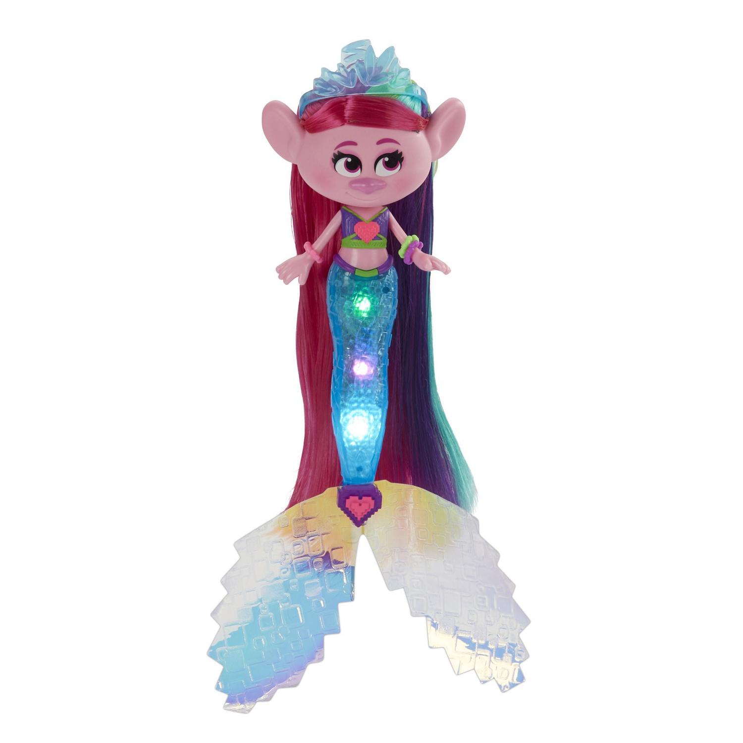 Boneca Trolls Sereia Techno Poppy 23cm Hasbro - Bonecas - Magazine Luiza