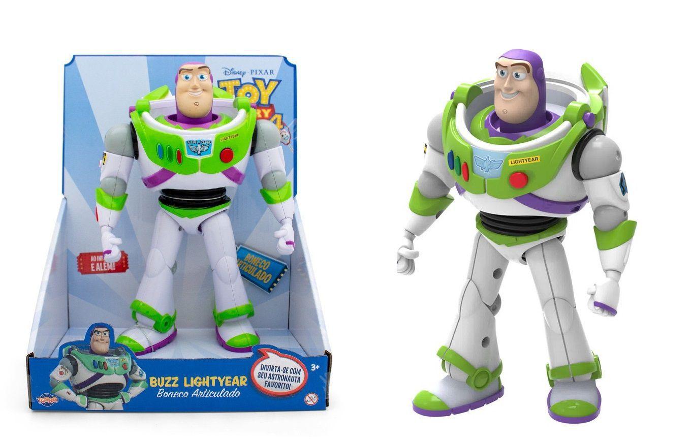 Boneco Articulado Buzz Lightyear Toy Story 4 - Toyng - 33571 - Disney ...
