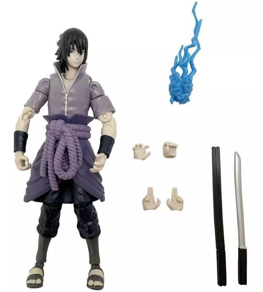 Boneco Articulado Sasuke Uchiha Naruto Bandai - Fun F00512 - Bonecos ...
