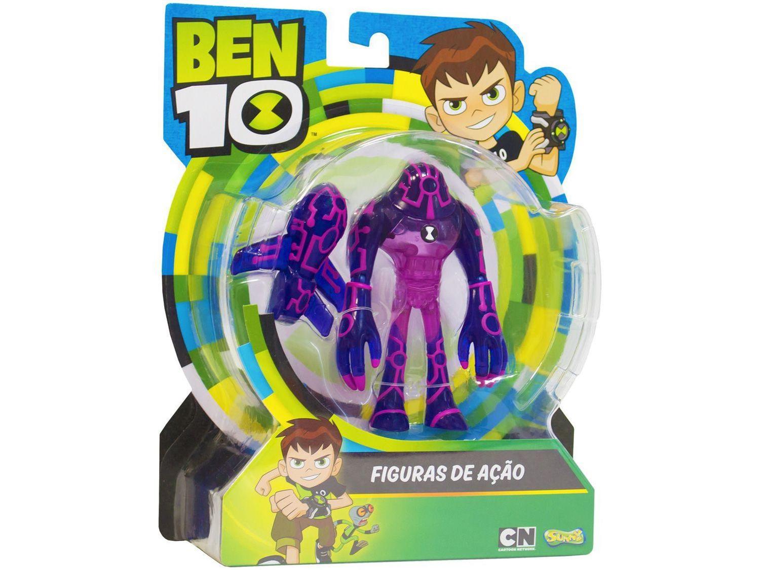 Boneco Ben 10 Figuras em Ação 14,5cm - Sunny Brinquedos - Boneco Ben 10 ...