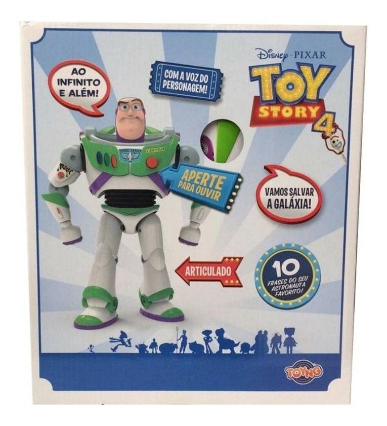 Boneco Buzz Lightyear Com Som Toy Story Disney - Etitoys - Bonecos ...