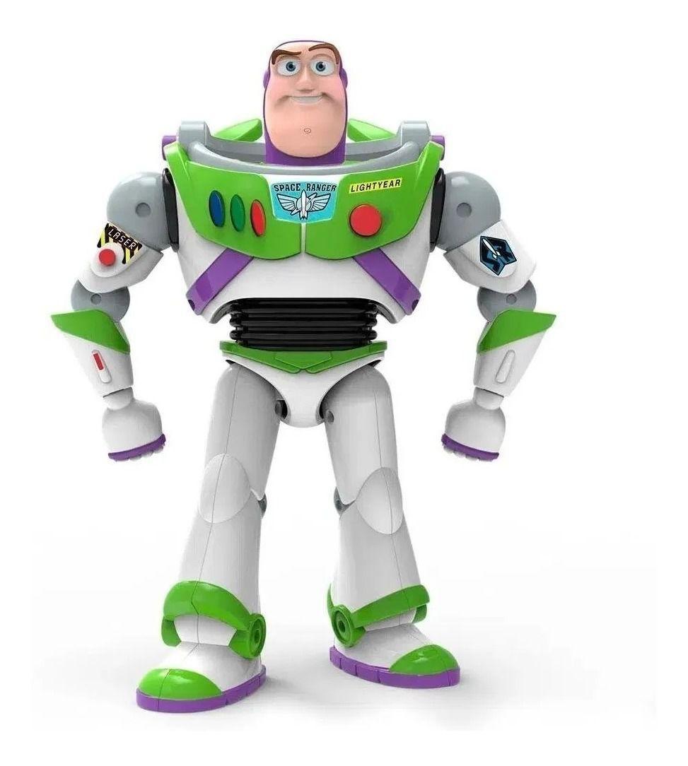 Boneco Buzz Lightyear Com Som Toy Story Disney - Etitoys - Bonecos ...