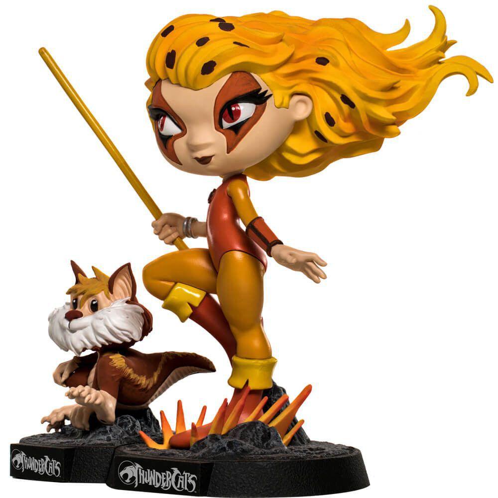 Boneco Cheetara e e Snarf - Thundercats Mini Co Iron Studios - Bonecos ...