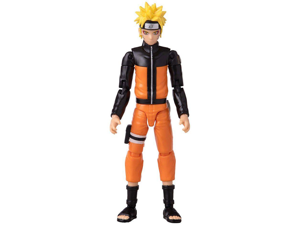 Boneco Colecionável Naruto Bandai Uzumaki Sage Mode 15cm com Acessório Fun
