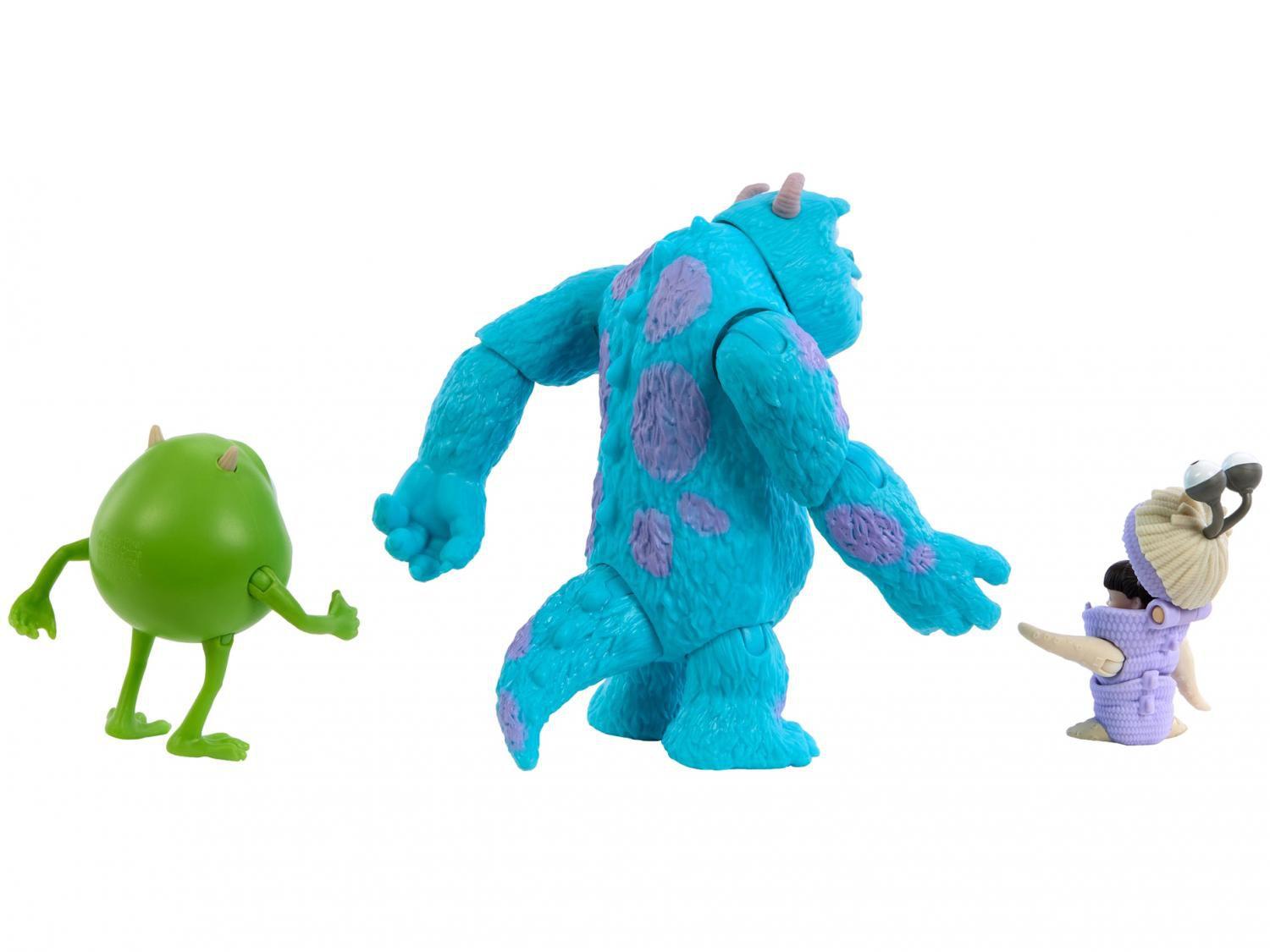 Boneco Disney Pixar Monstros S.A. 3 Unidades Mattel