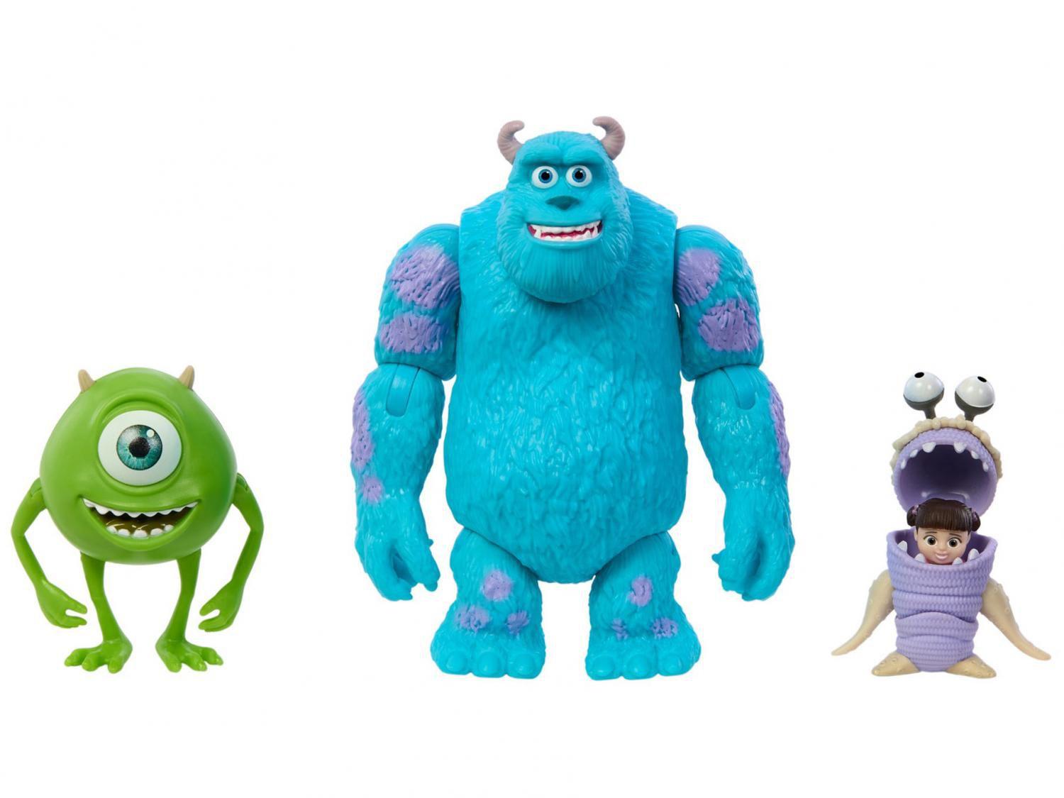 Boneco Disney Pixar Monstros S.A. 3 Unidades Mattel