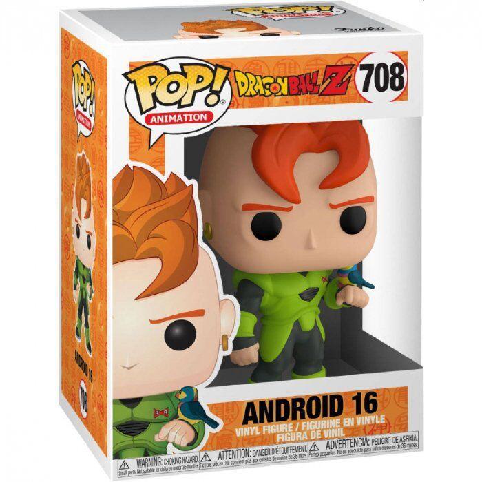 Boneco Dragon Ball Z - Android 16 - Funko Pop! 708 - Funko - Magazine Luiza