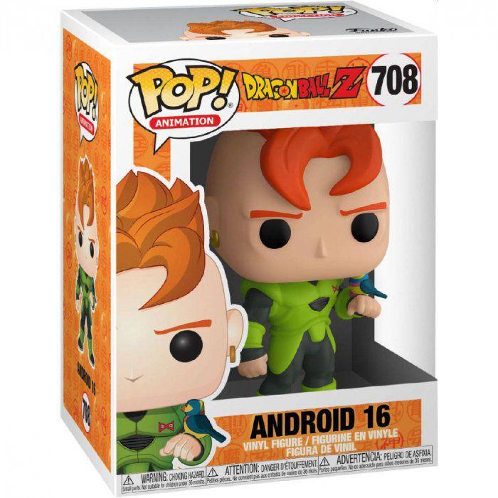 Boneco Dragon Ball Z - Android 16 - Funko Pop! 708 - Funko - Magazine Luiza