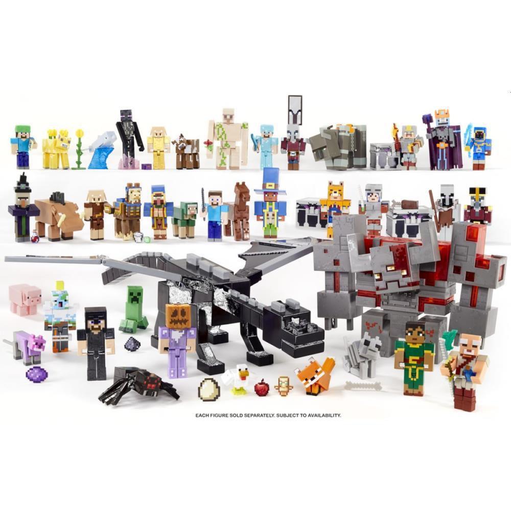 Boneco e Personagem Minecraft Dungeons FIG 8CM (S) - Mattel - Boneco ...