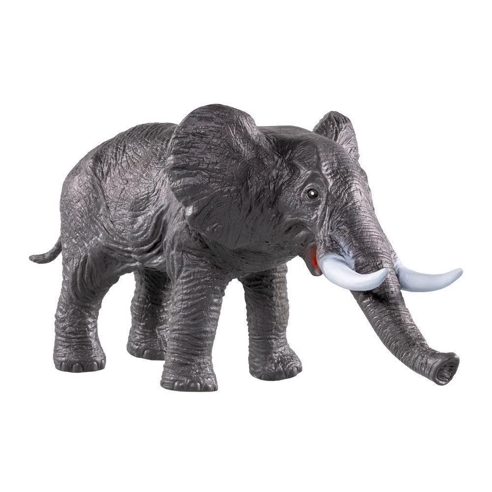 Boneco Elefante e Vinil Cinza Animais Selvagens Db Play - WS TOYS - Bonecos - Magazine Luiza