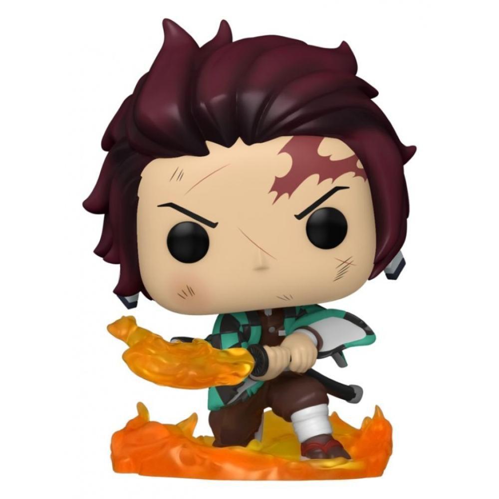 Boneco Funko Pop Damon Slayer Tanjiro Kamado Glow Chase 874 - Funko ...