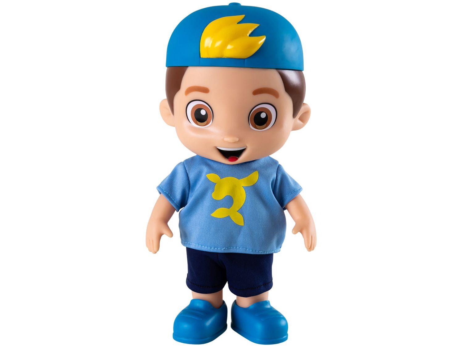 Boneco Luccas Neto Aventureiro Azul