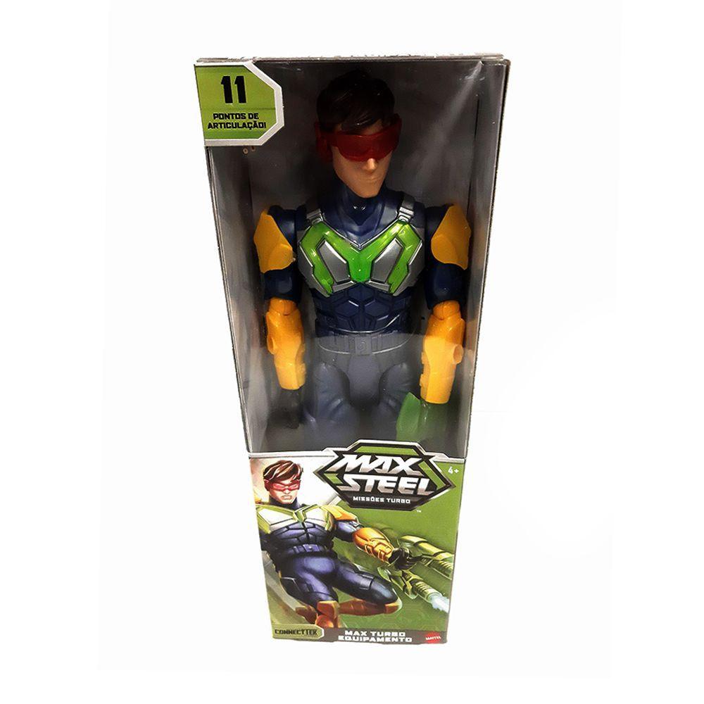 Boneco Max Steel Turbo Equipamento Mattel FDT69 - Bonecos - Magazine Luiza