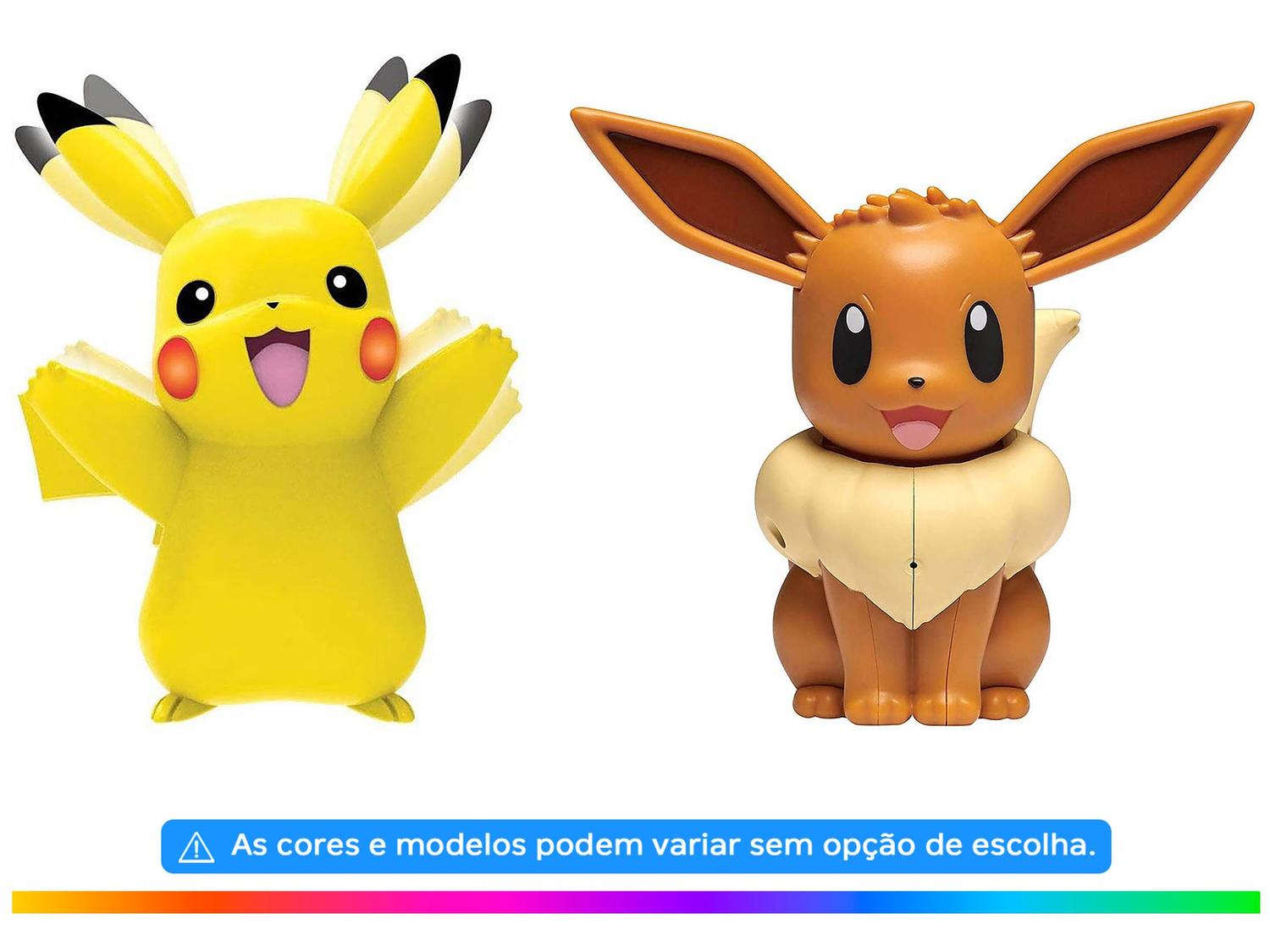 Boneco Meu Parceiro Pokemon com Som e Luz