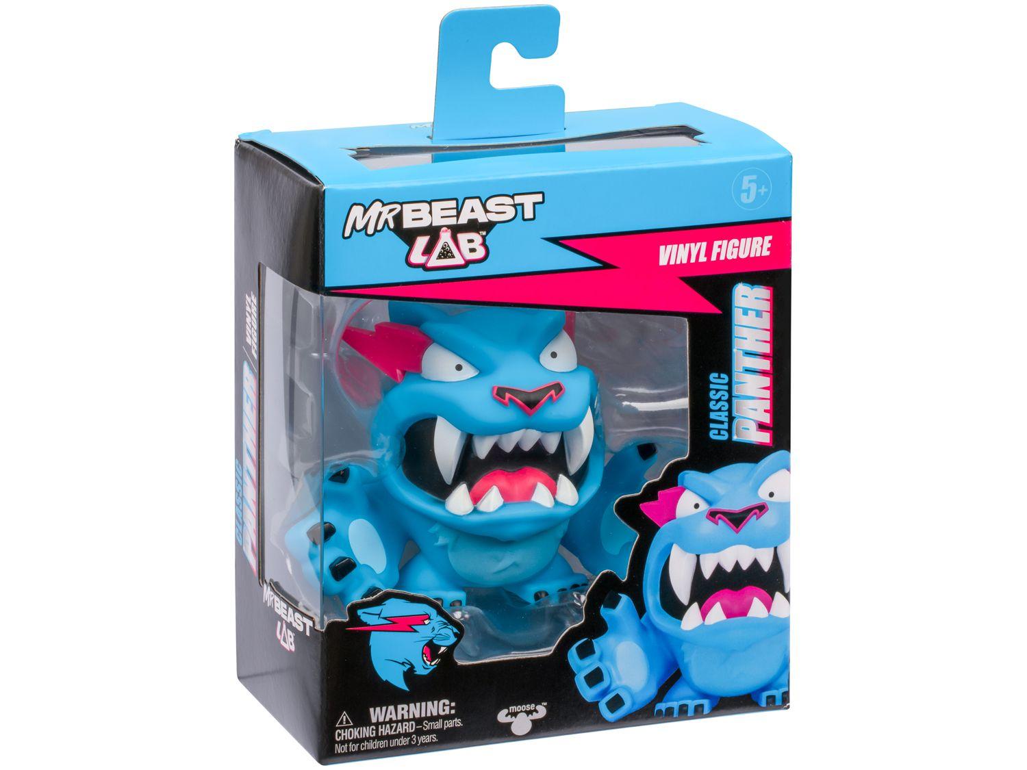Boneco MrBeast Lab Pantera Clássica 9cm Candide