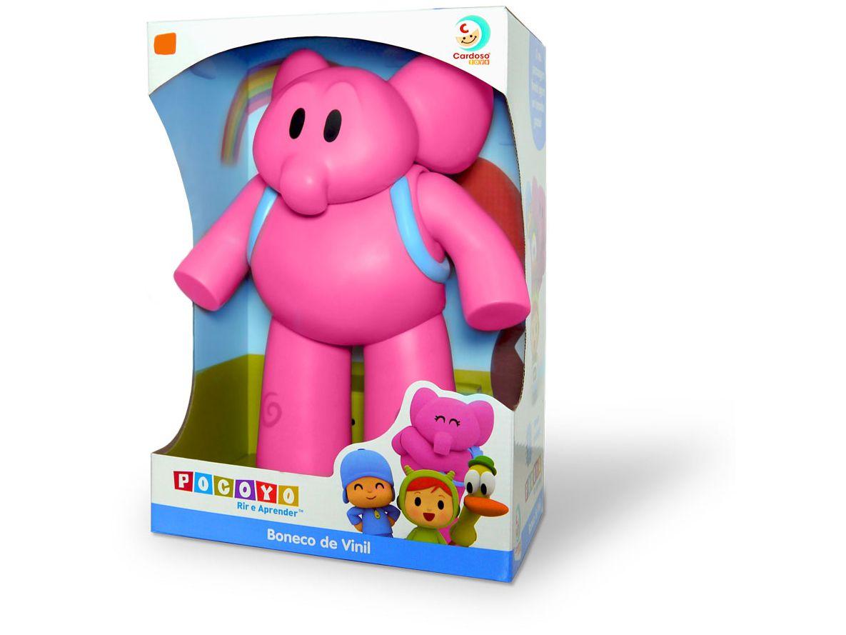 Boneco Pocoyo Elly Grande 29cm Cardoso Toys