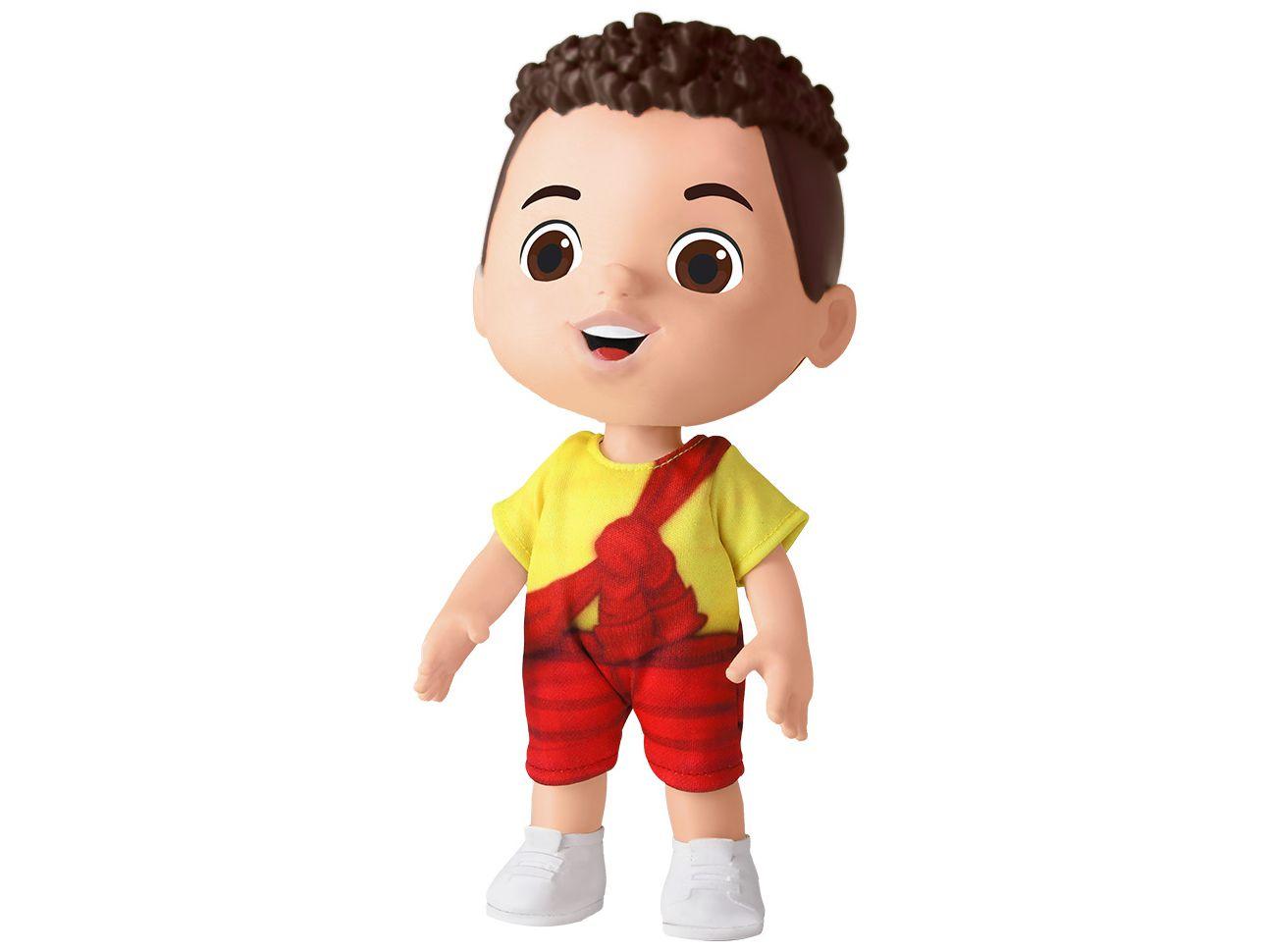 Boneco Turma da Mônica Vamos Brincar Cascão 27cm Baby Brink