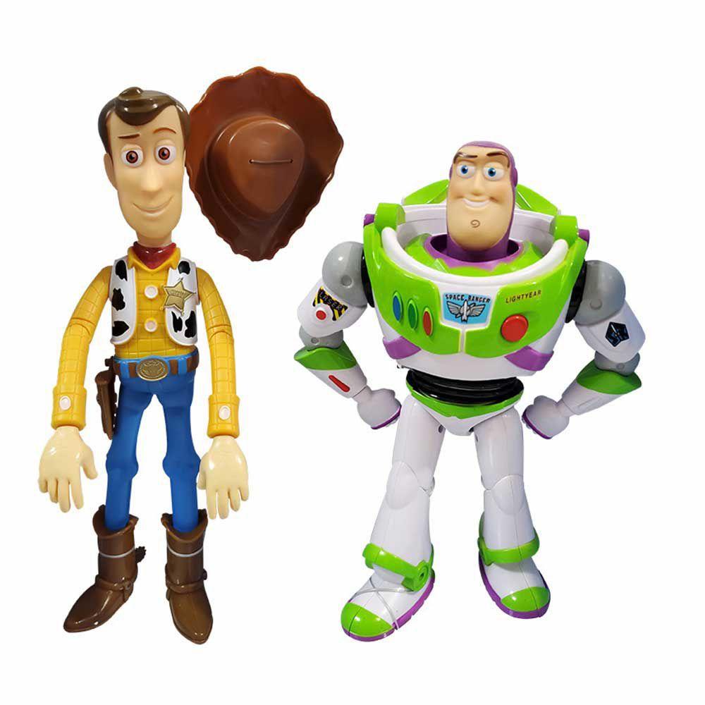 Bonecos Articulados - Toy Story - Disney - Woody e Buzz Lightyear ...