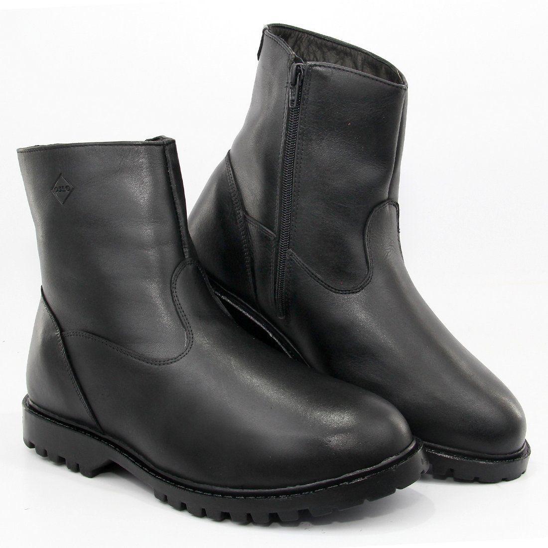 Bota Forrada Com Lã Masculina Para Neve E Impermeável Oslo - Quebec ...