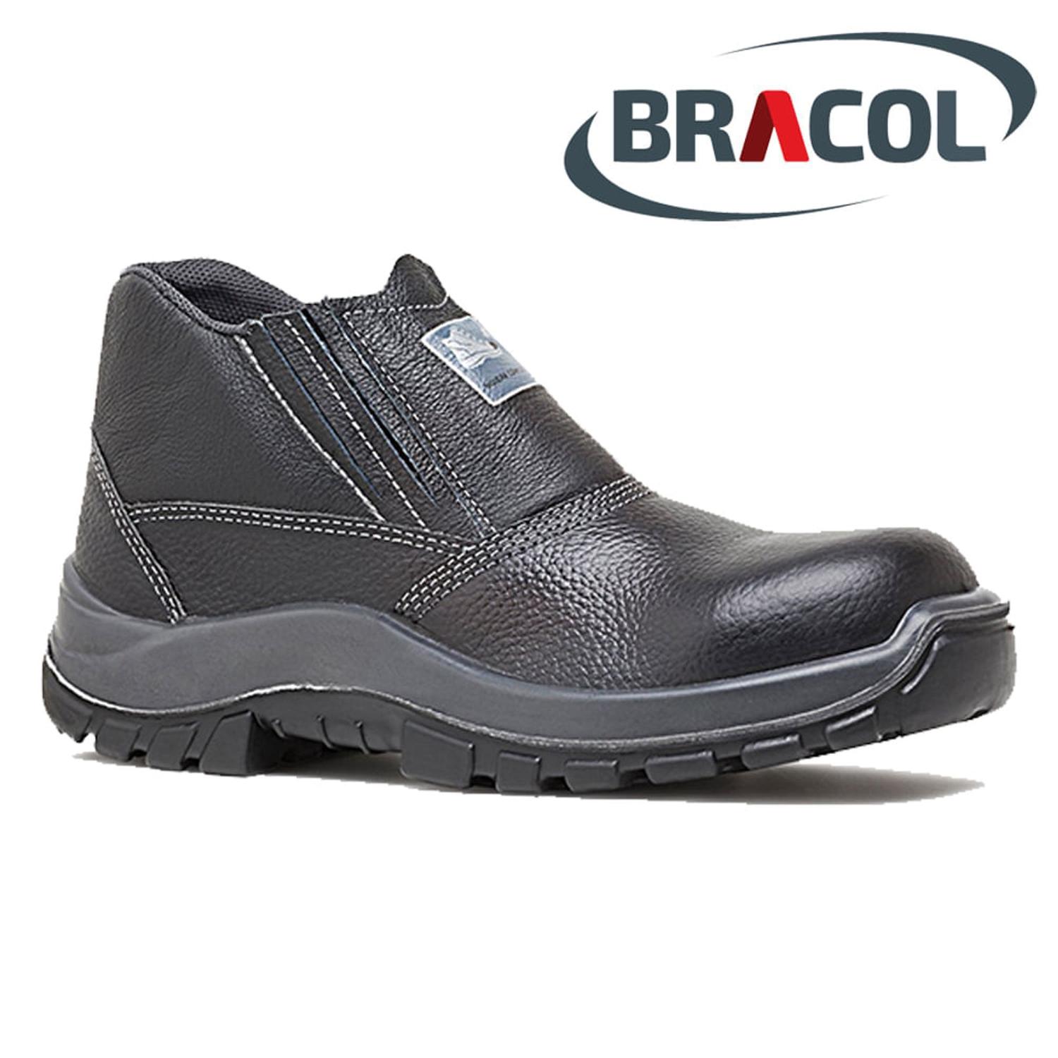 Botina Bota de Segurança Elástico Bico Composite Bracol - Bota de ...