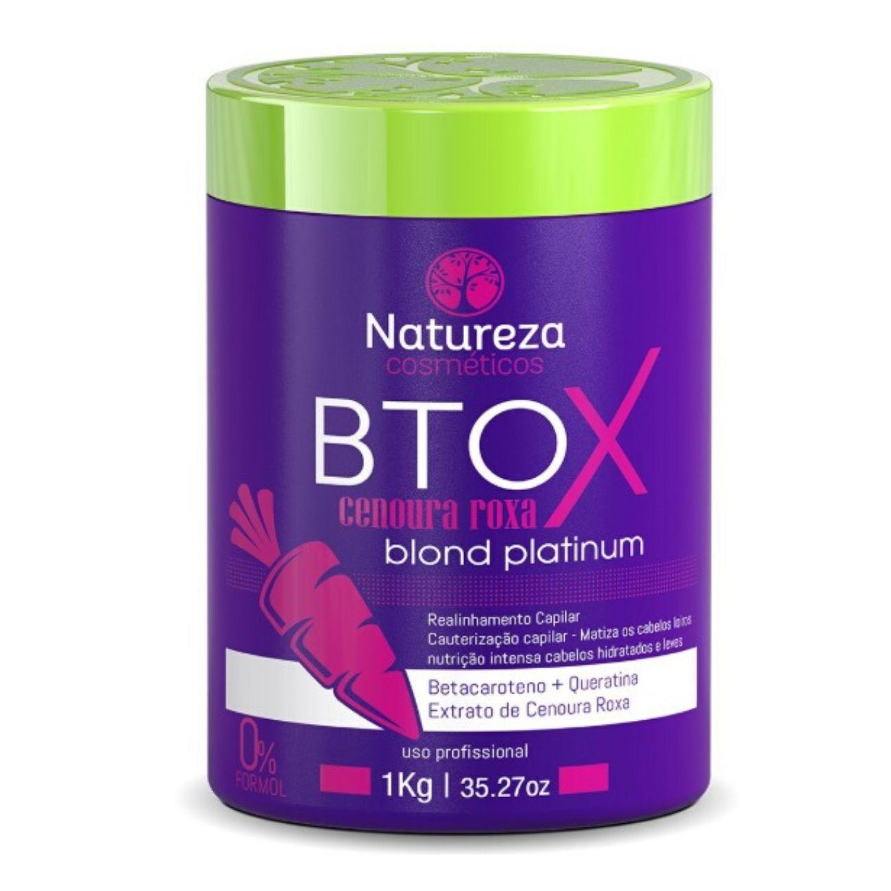 Botox De Cenoura Redutor De Volume Sem Formol Matizador Para Cabelos