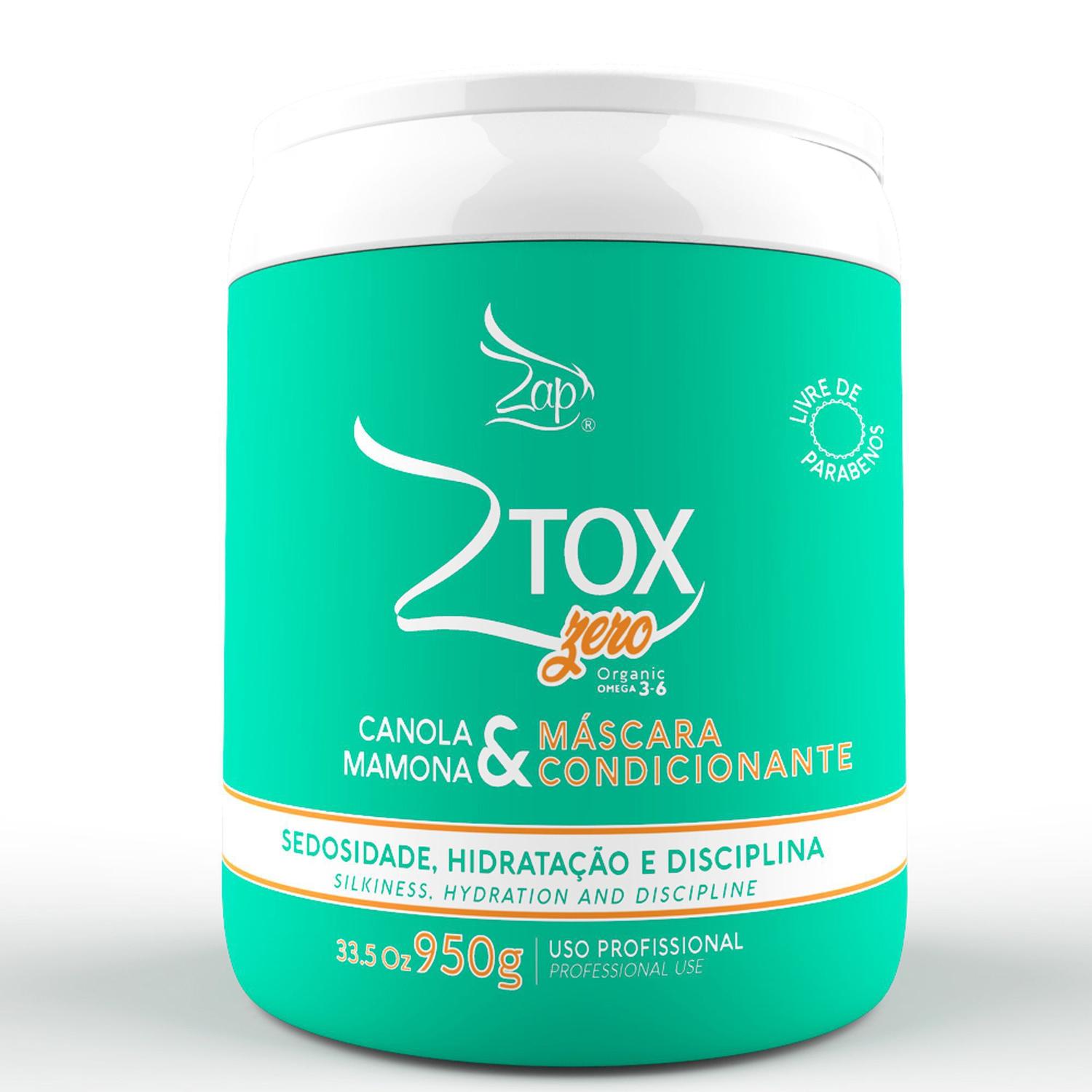 Botox Ztox Orgânico ZAP 950g - Cuidados com o Cabelo - Magazine Luiza