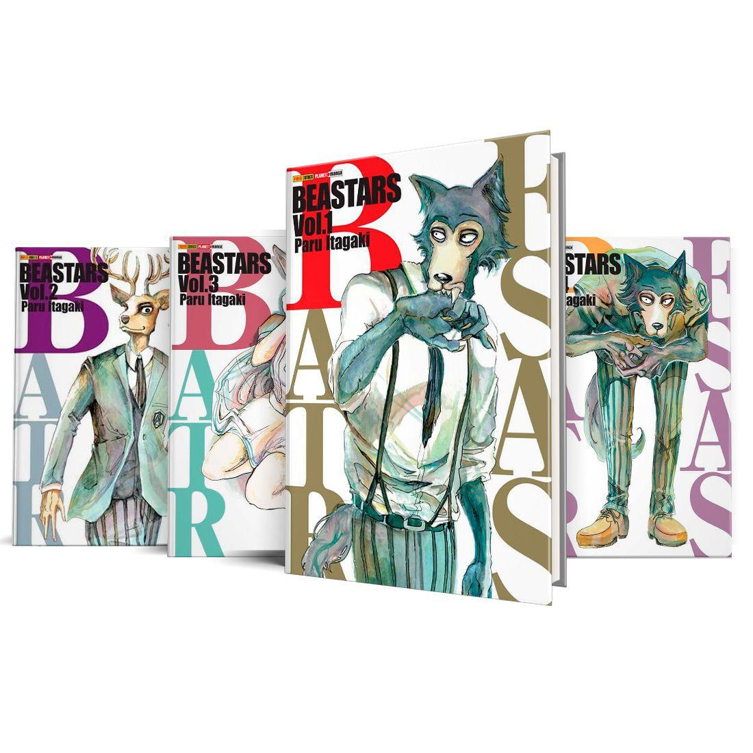 Box Beastars Vols. 1 ao 4 - Mangá - Magazine Luiza