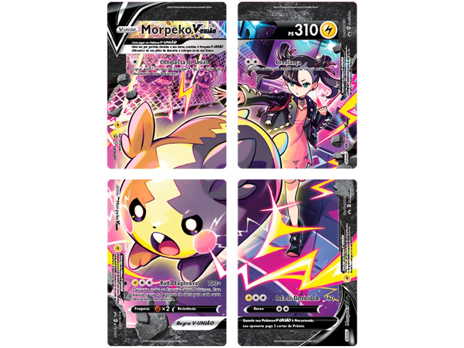 Box de Cartas Pokémon Espada e Escudo