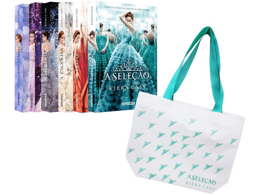 Box Livros A Seleção Kiera Cass Com Brinde