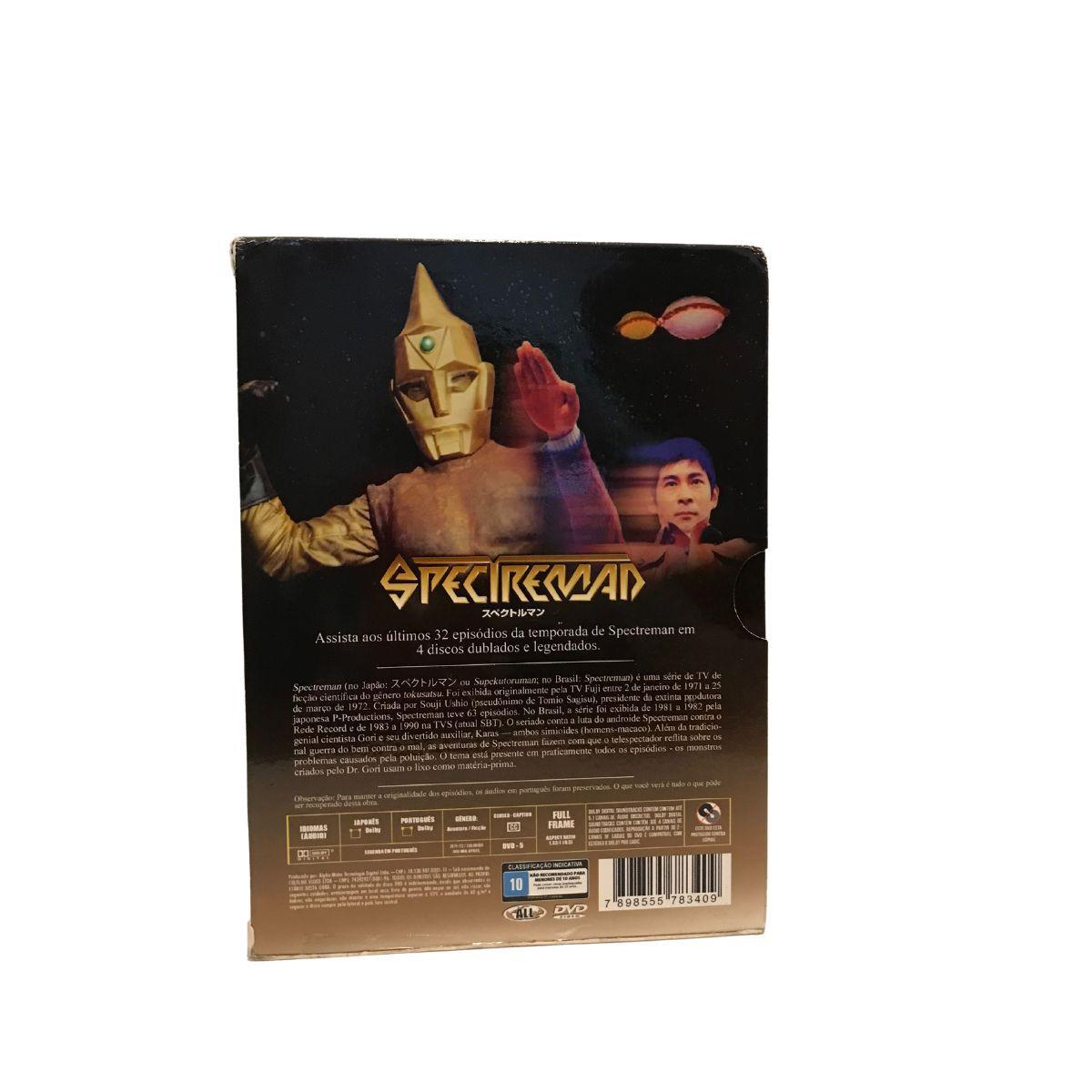 Box spectreman volume 02 - 04 dvds - WORLD CLASSIC - Minissérie e ...