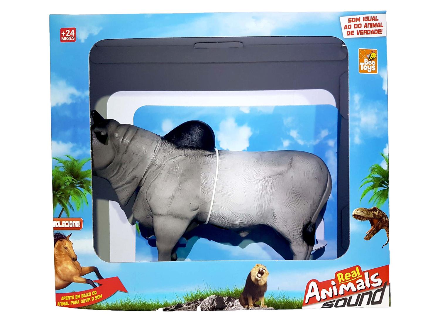 Brinquedo Boi Touro Animals Reals Sound - Bee Toys - BeeToys - Bonecos ...