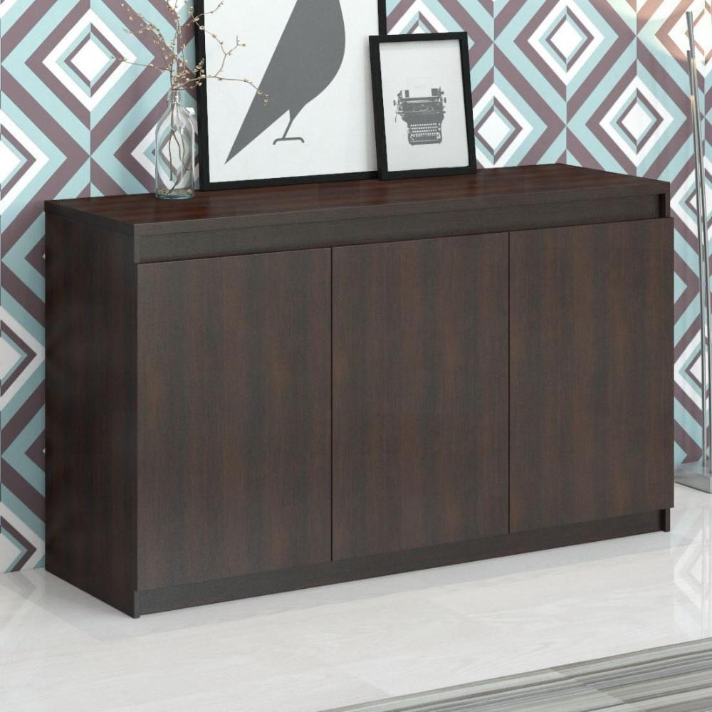 Buffet Camaro 3 Portas Nogueira - At house - Buffet e Balcão para Sala ...