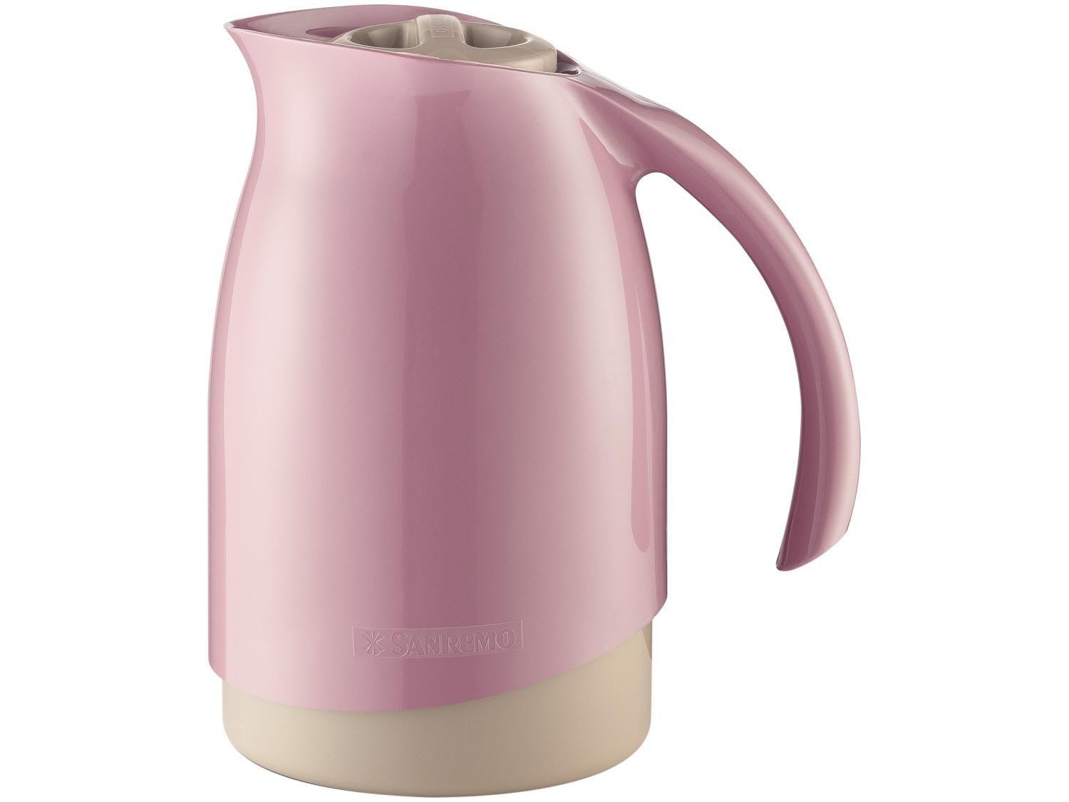 Bule de Café Térmico Rosa 700ml Sanremo Cuidar - Bules - Magazine Luiza